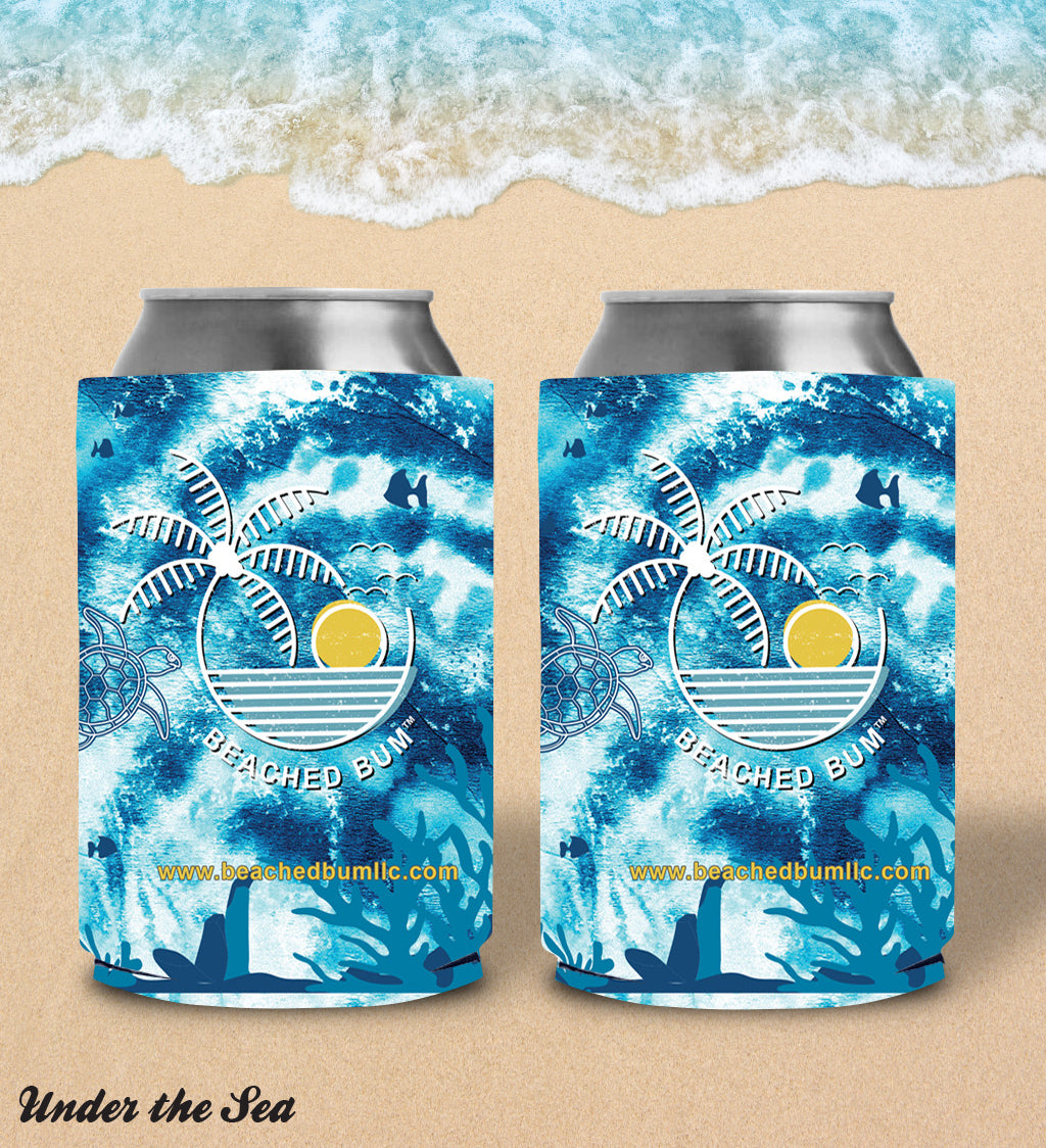 Under The Sea Koozie - Beachedbumlife – BeachedBumLLC